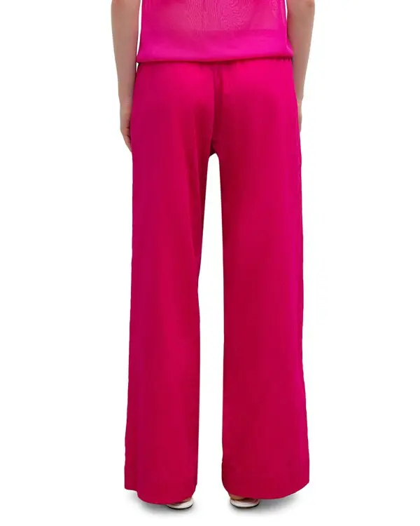 LESET Yoko Pocket Pants 100% Cotton - Amaranth