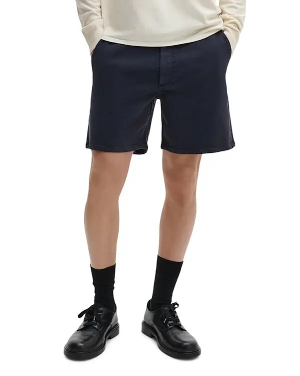 Rag & Bone Classic Aero 8" Stretch Shorts - Navy