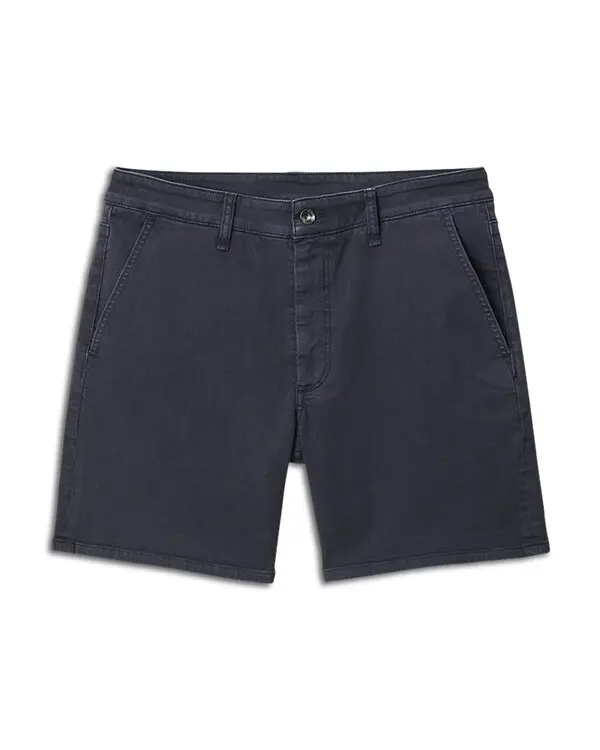 Rag & Bone Classic Aero 8" Stretch Shorts - Navy