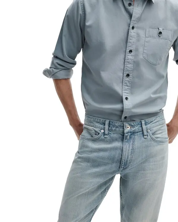 Rag & Bone Authentic Stretch Straight Fit Jeans - Colter