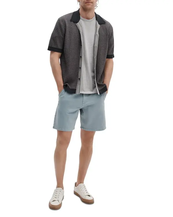 Rag & Bone Classic Aero Stretch 8" Shorts - Mist