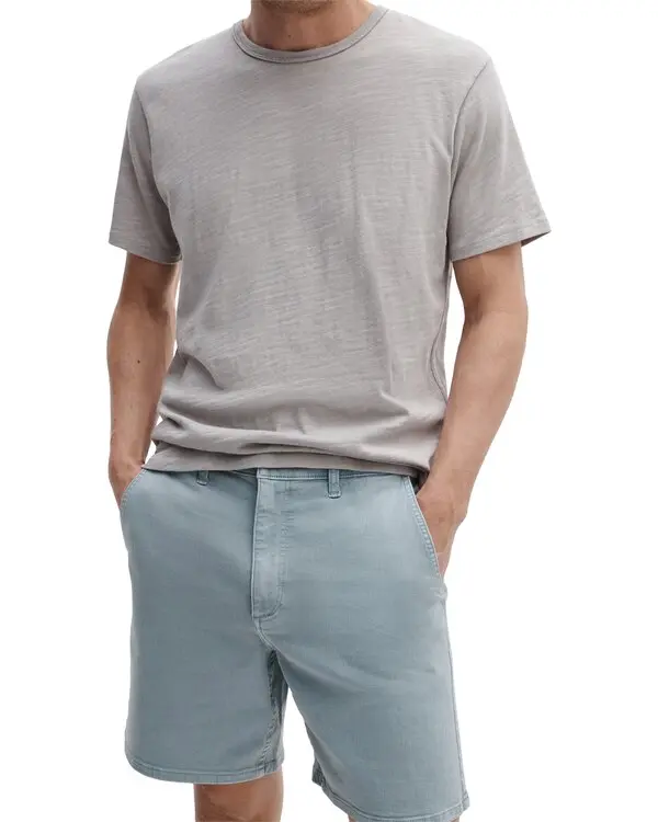 Rag & Bone Classic Aero Stretch 8" Shorts - Mist