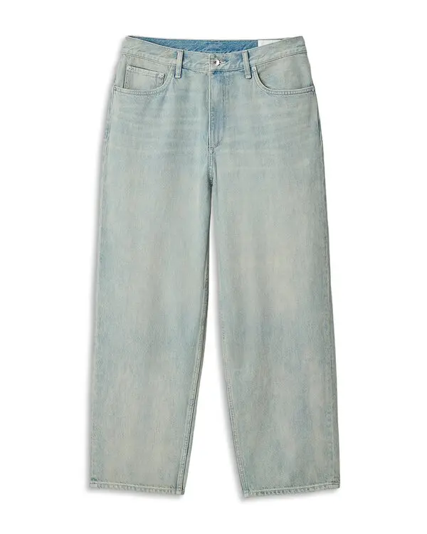 Rag & Bone Authentic Rigid Baggy Fit Jeans - Seafort