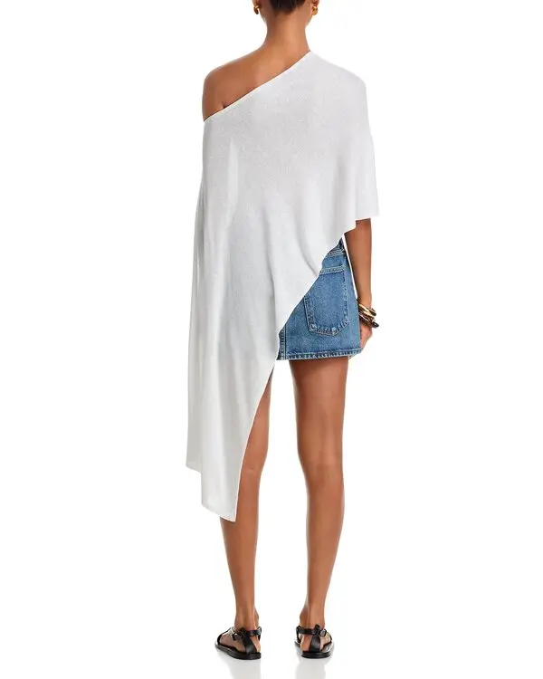 Velvet By Graham & Spencer Floren One Shoulder Poncho