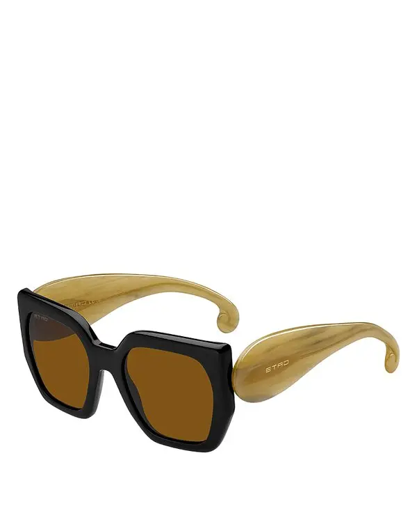 Etro Geometric Sunglasses 54mm - Black