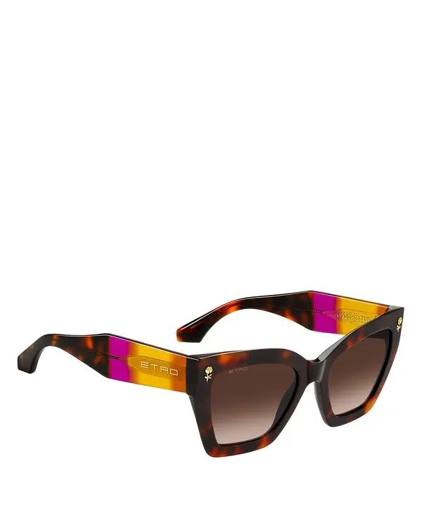 Etro Geometric Sunglasses - Brown