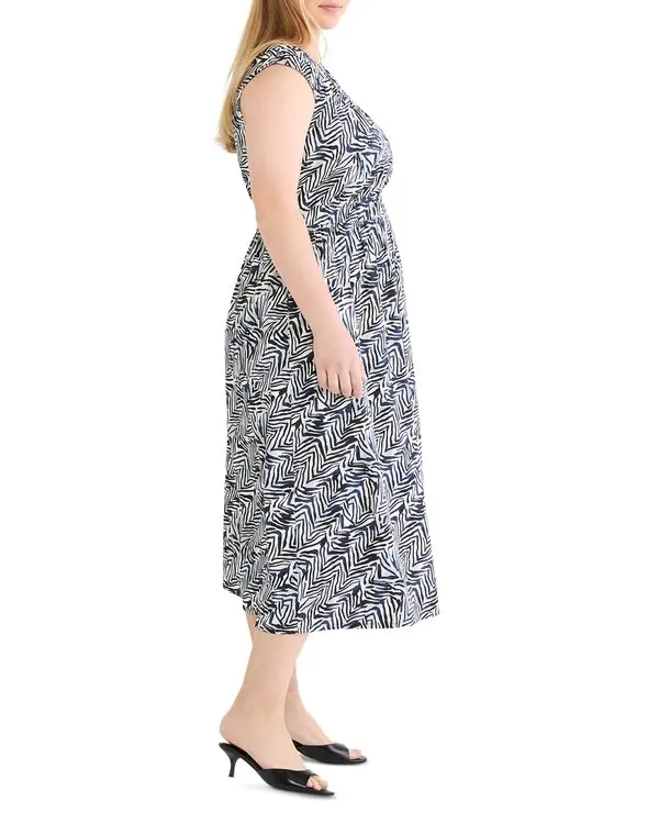 NIC+ZOE Inked Lines Dierdre Dress - Indigo Multi