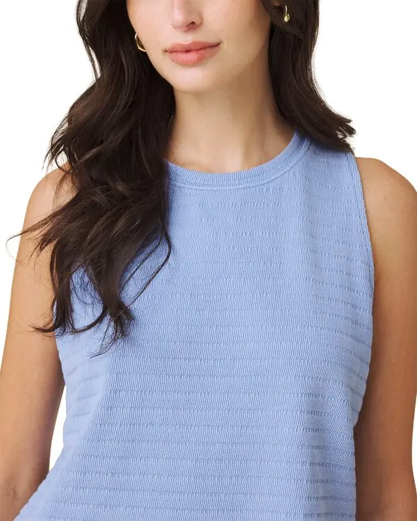 Splendid Shelly Smocked Tank Top - Azure