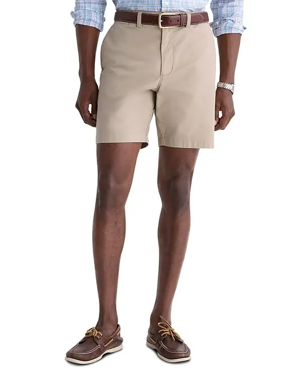 Vineyard Vines Chilmark 7" Stretch Chino Shorts - Khaki