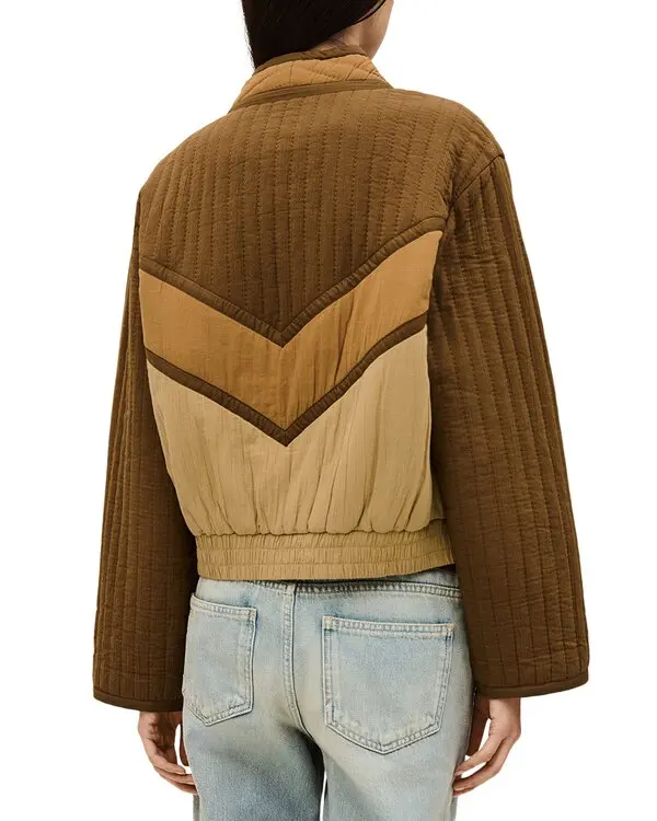 Ba&sh Quilted Button-detailed Jacket