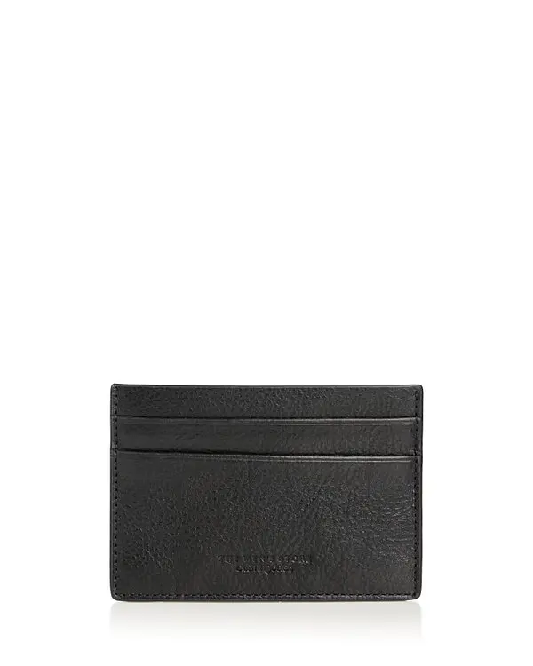 Bloomingdale'S Moto Leather Card Case Exclusive - Black