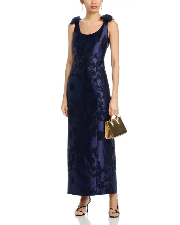 MILLY Kaelynn Floral Jacquard Dress