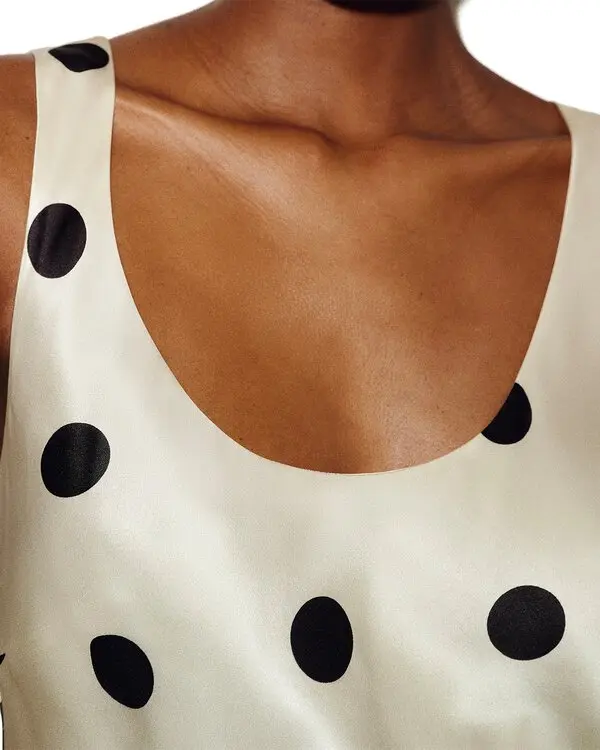 REFORMATION Eden Silk Dress