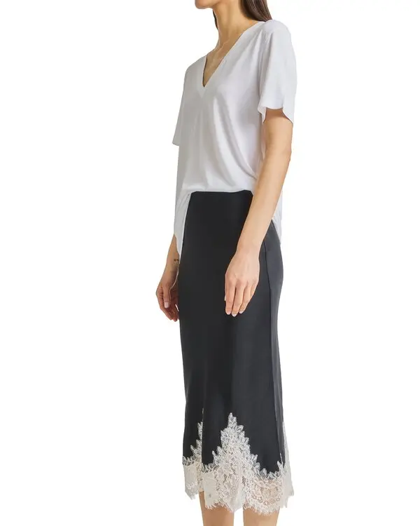 SAINT ART Talia Lace Trim Skirt
