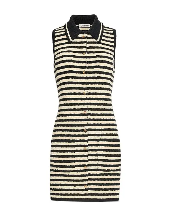 Altuzarra Mamie Mini Dress - Black