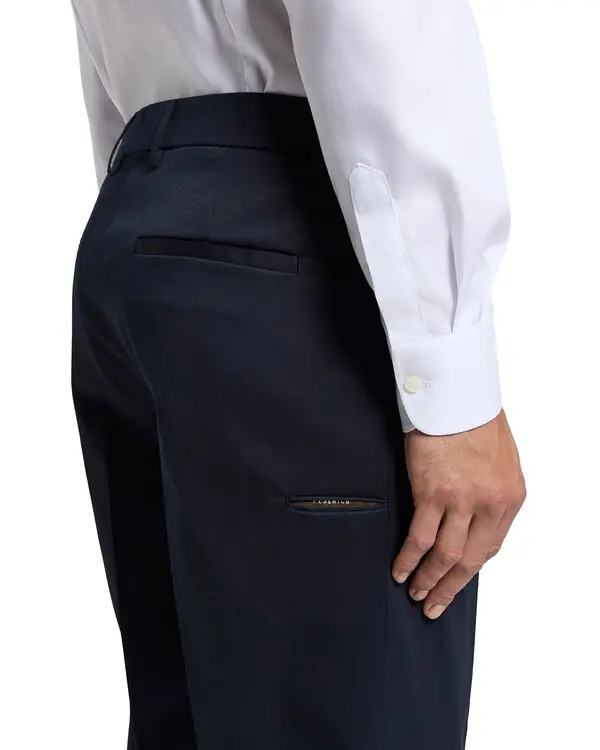 Peserico Leisure Fit Pleated Tailored Trousers