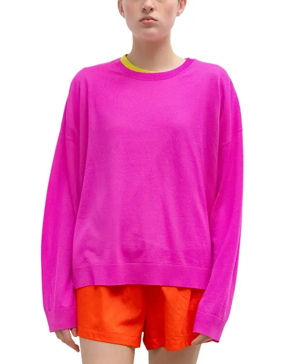 LESET James Oversized Crewneck Sweater