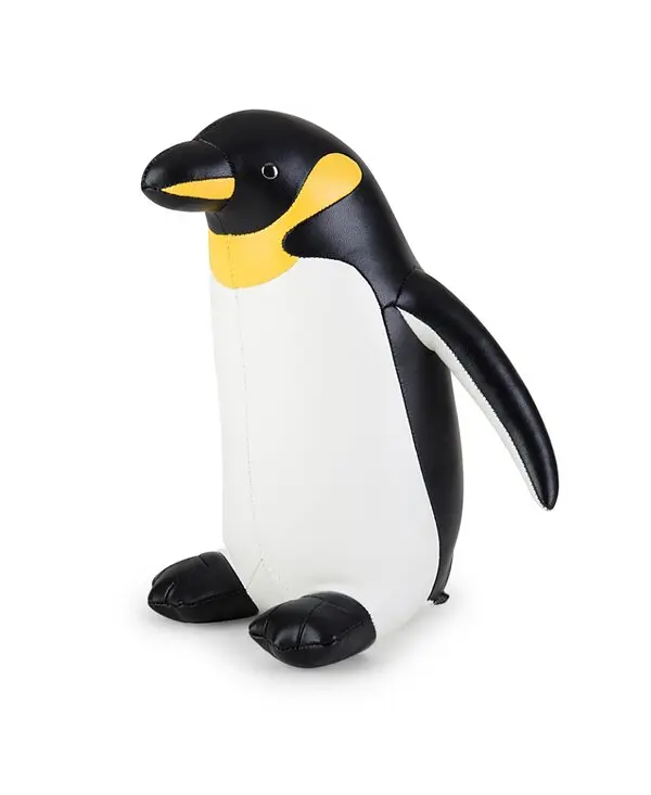 ZUNY King Emperor Penguin Bookend - Black + White