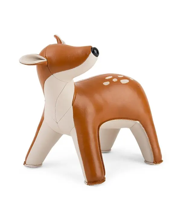 ZUNY Deer Luke Bookend - Tan + Wheat