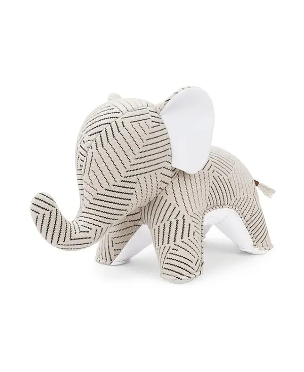 ZUNY Elephant Abby Bookend - White (k-razzle Dazzle) + White
