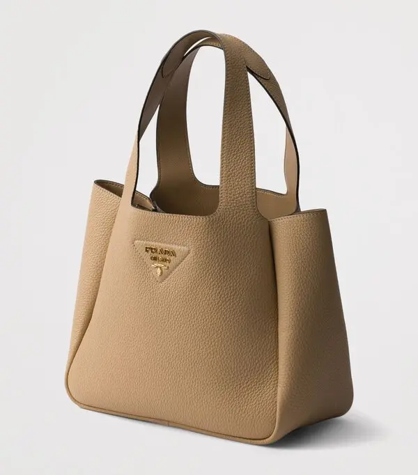 Prada Small Leather Tote Bag