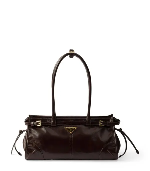 Prada Medium Leather Bonnie Shoulder Bag