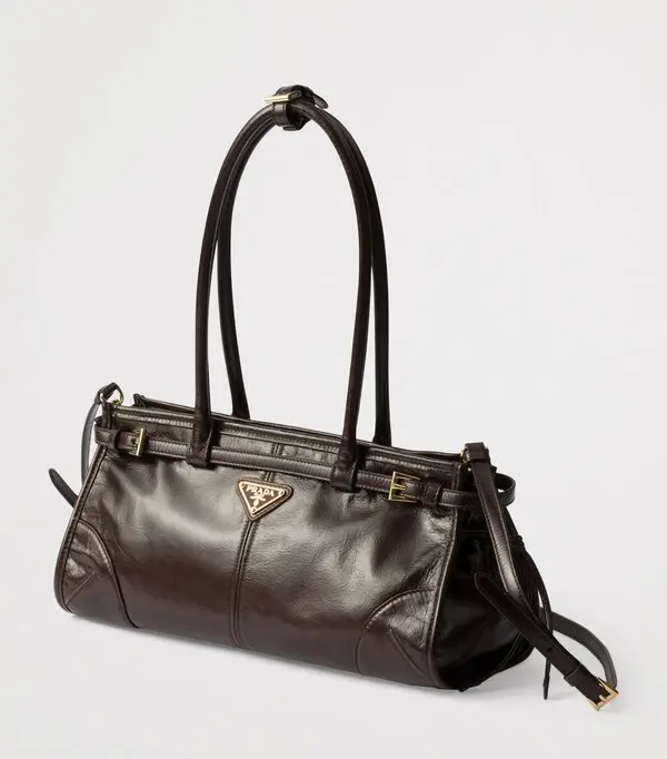 Prada Medium Leather Bonnie Shoulder Bag