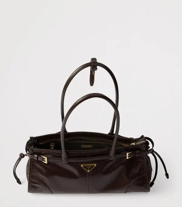 Prada Medium Leather Bonnie Shoulder Bag