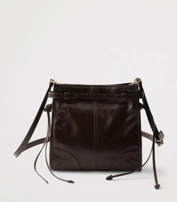 Prada Mini Leather Bonnie Shoulder Bag