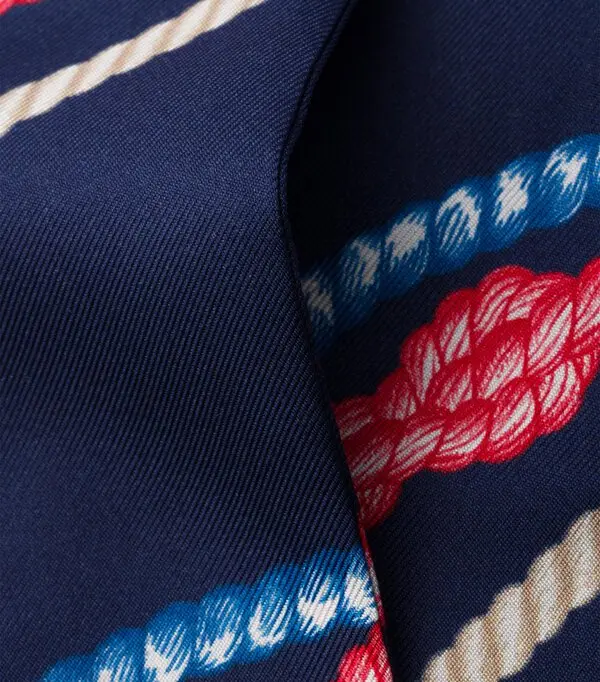 Prada Silk Twill Skinny Scarf
