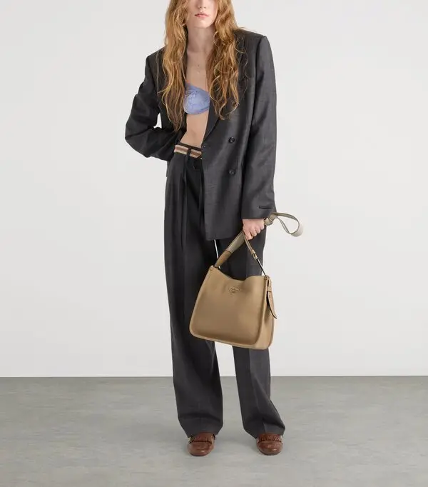 Prada Medium Leather Shoulder Bag