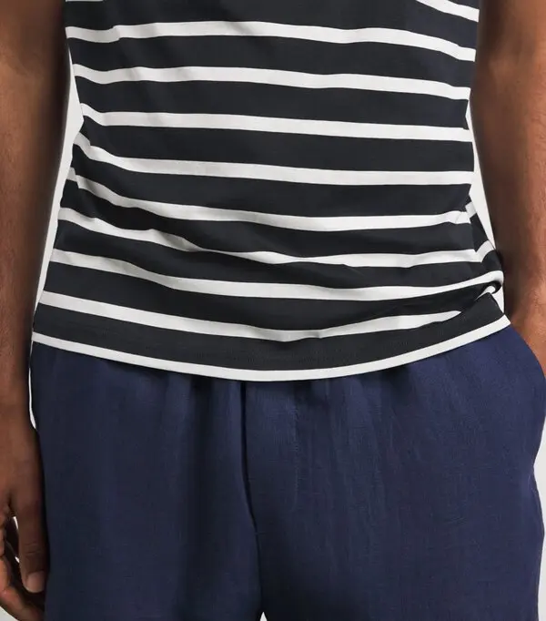 Sunspel Supima Cotton Stripe Classic T-shirt