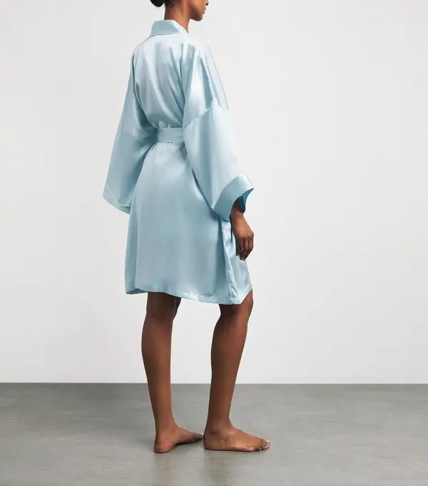 Olivia Von Halle Silk Mimi Robe