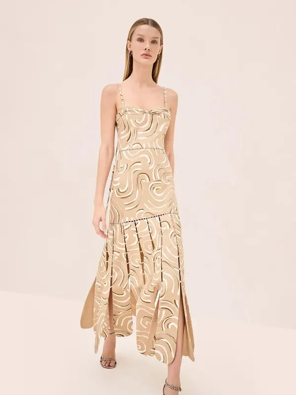 Alexis Bellisse Dress - Sand Wave