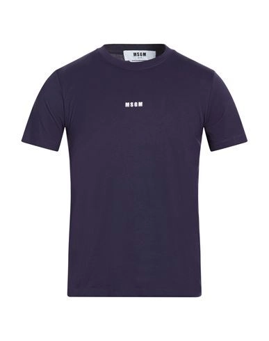 MSGM Cotton T-shirt - Blue