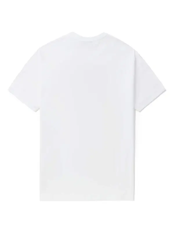 Comme Des Garçons Cotton Appliqué Logo T-shirt