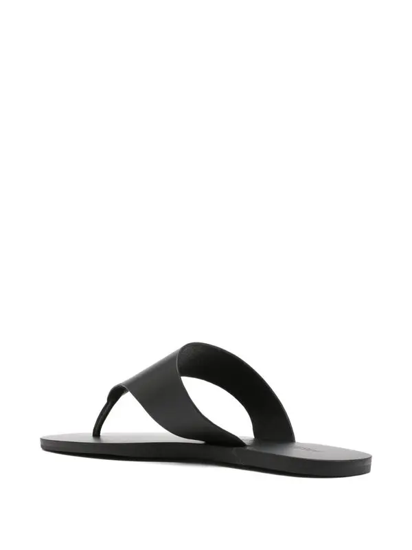 Manebí Leahter Thong Sandals - Black