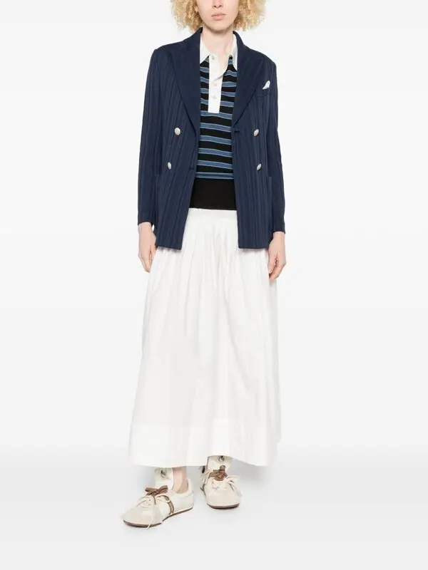 CIRCOLO 1901 Double Breasted Cotton Jacket