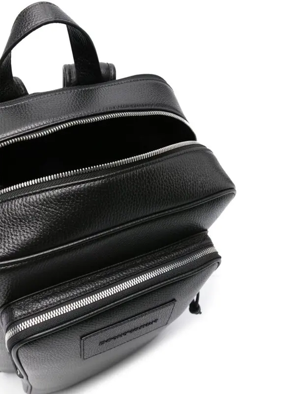 Emporio Armani Leather Backpack