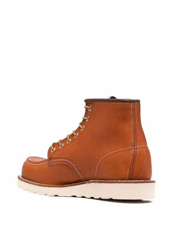 Red Wing Classic Moc Leather Lace-up Boots - Cuoio