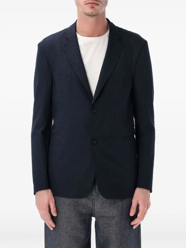 Emporio Armani Single Breasted Blazer Jacket