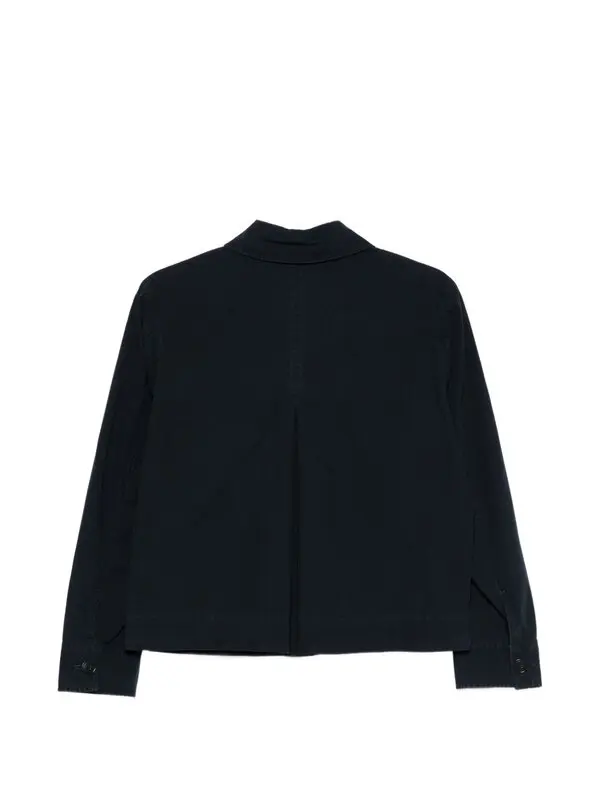 Woolrich Cotton Overshirt - Blu