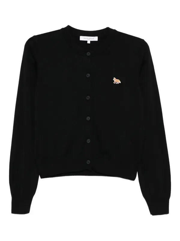 Maison Kitsuné Baby Fox Wool Cardigan