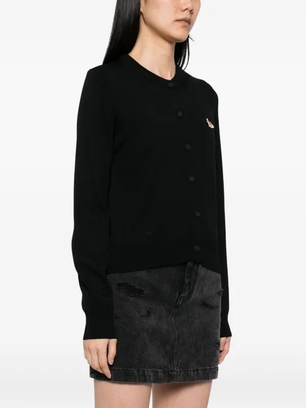 Maison Kitsuné Baby Fox Wool Cardigan