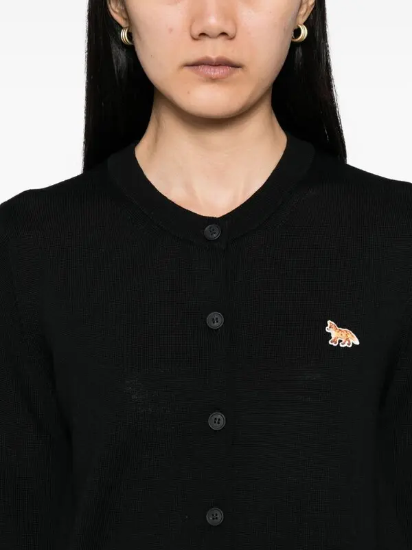 Maison Kitsuné Baby Fox Wool Cardigan