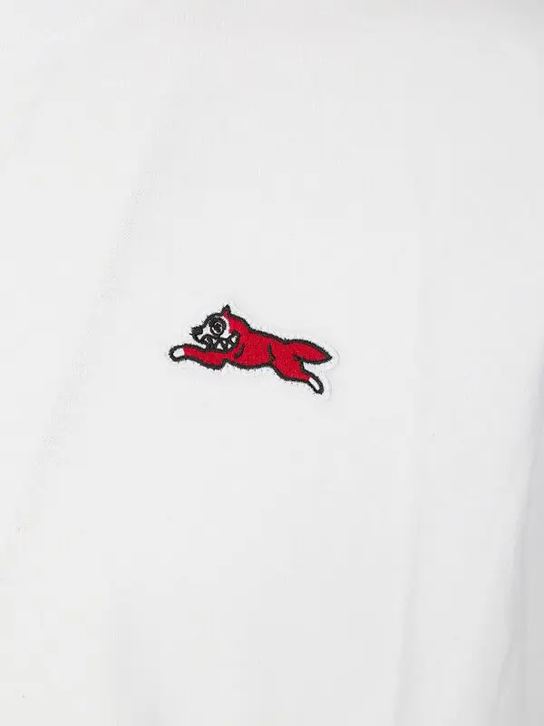 ICECREAM Running Dog Cotton T-shirt - Bianco