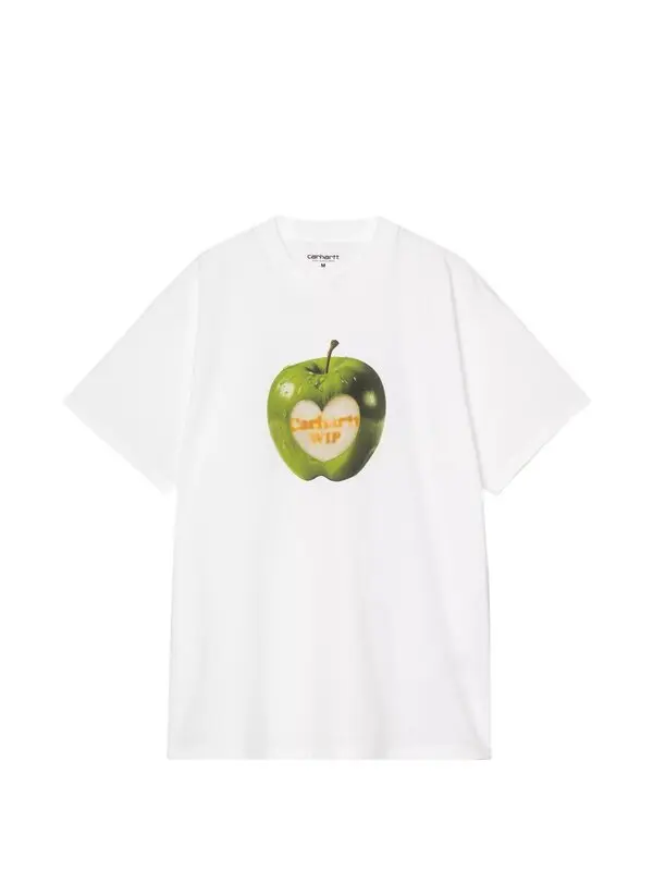 Carhartt Work In Progress Graphic Print Cotton T-shirt - Bianco