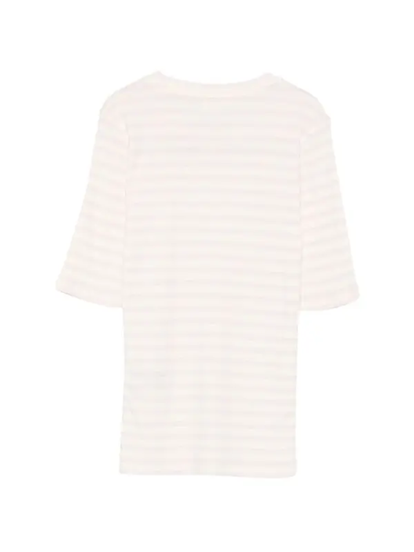 Closed Striped Cotton Blend Sweater - Rosa