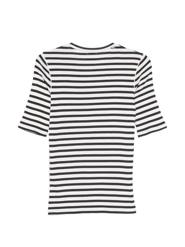 Closed Striped Cotton Blend Sweater - Blu