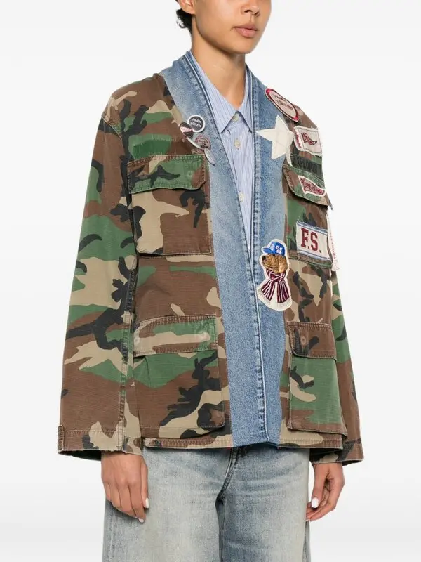 FRONT STREET Patchwork Kimono Jacket